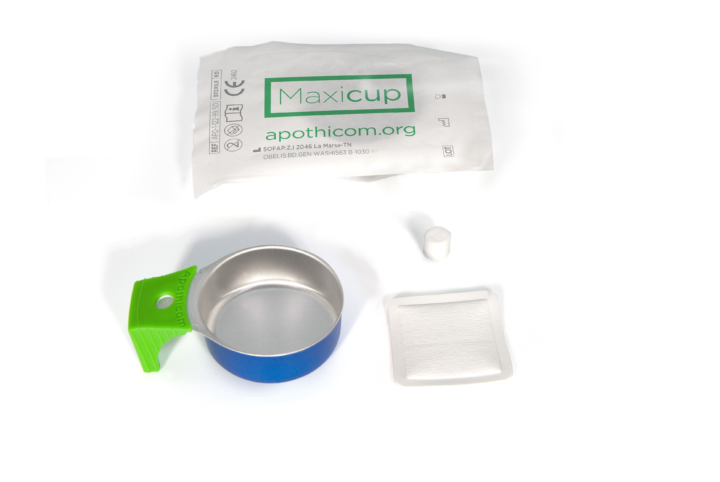 Maxicup steriili liuotusastia | Berner Medical