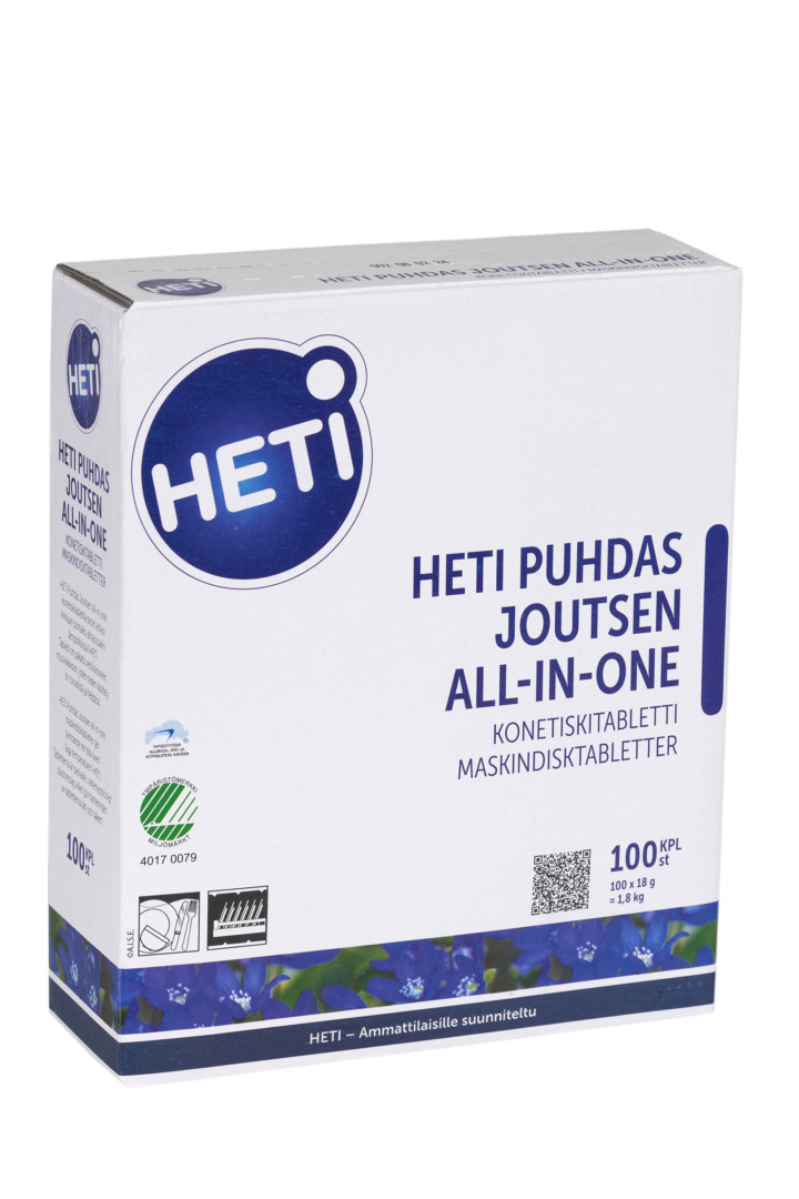 HETI Puhdas Joutsen all-in-on konetiskitabletti | Berner